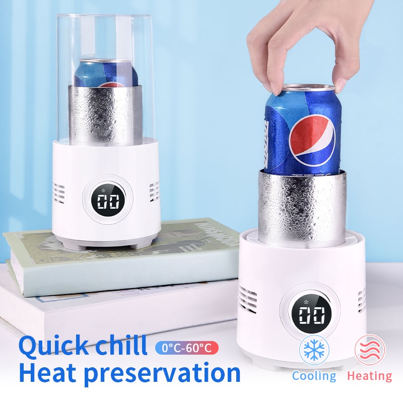 OATSBASF Portable Quick Refrigeration Cup Mini Ice Maker Ultra-Fast ...