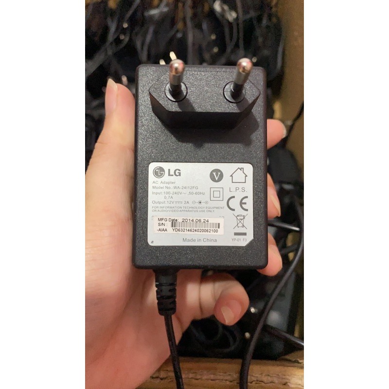 Original LG 12v 2A Adapter | Shopee Malaysia