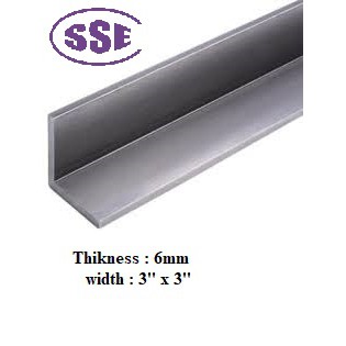 MILD STEEL ANGLE SIZE 3"X3"XT5.5MM | Shopee Malaysia