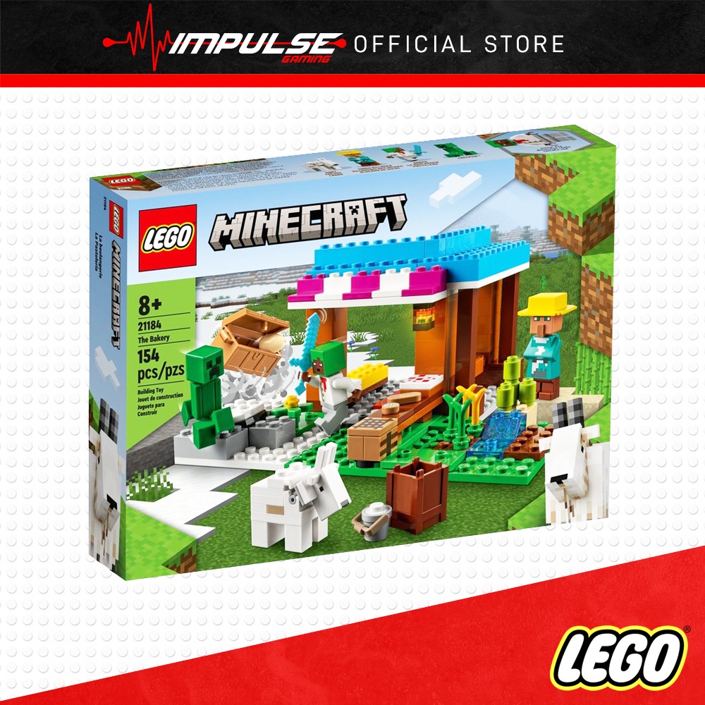 LEGO 21184 Minecraft - The Bakery | Shopee Malaysia