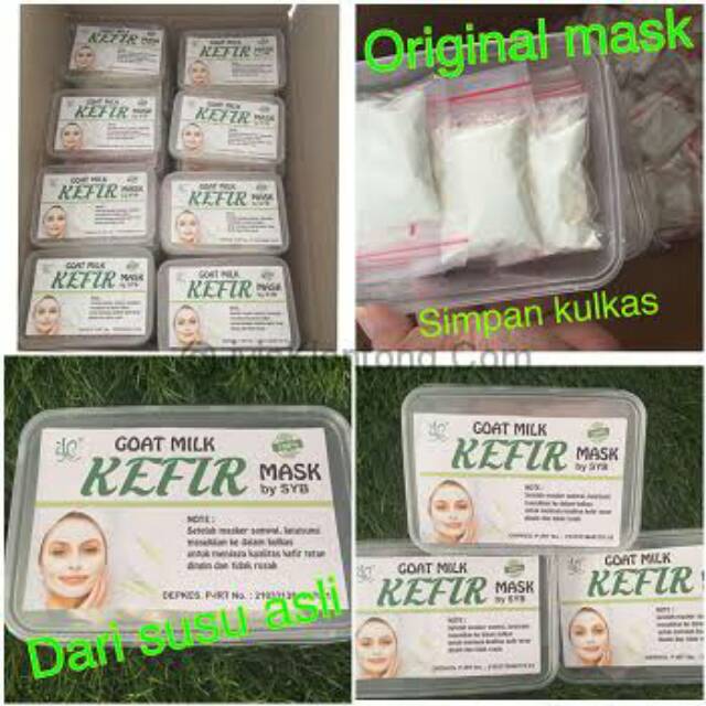 100% ORIGINAL Milk KEFIR Mask | Shopee Malaysia