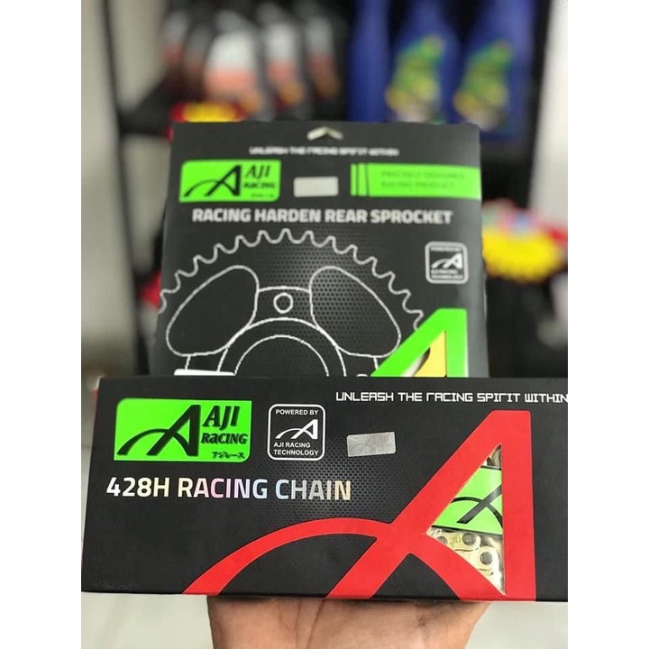 VALUE SET RXZ LC135 SRL110 Y125Z Y110 AJI RACING 428H CHAIN RANTAI ...