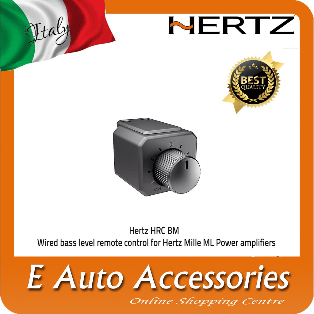 Hertz HRC BM Wired bass level remote control for Hertz Mille ML Power ...