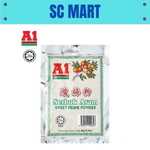 [SC] A1 酸梅粉 / Sweet Prune Powder / Serbuk Asam- 80g | Shopee Malaysia