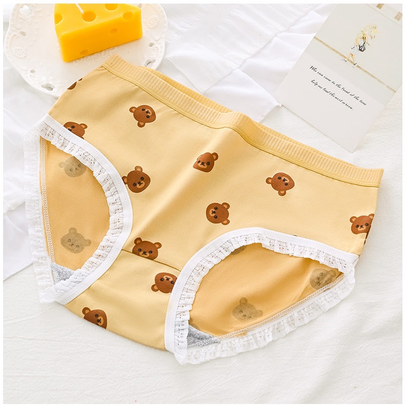 Ready stock-Student Cute Cartoon Panties / Girl Panties / Underwear / Seluar Dalam Perempuan ...