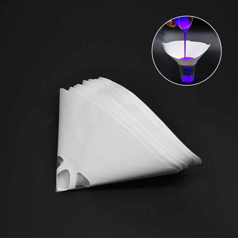10pcs Paper Paint Filter Fine Strainers Disposable Paper | Shopee Malaysia