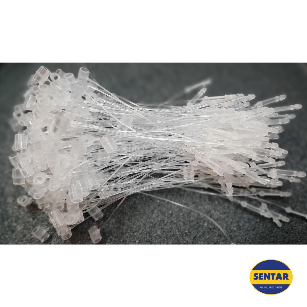 [100% Original] Mini Cable ties / Loop lock Pins / Price Tag Pins (100 ...