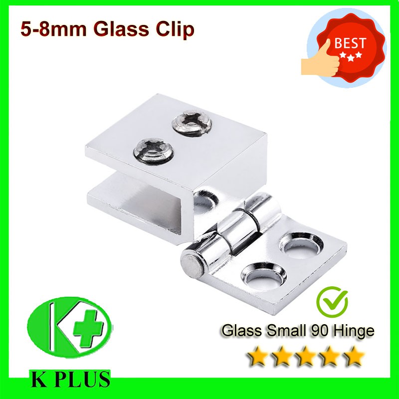 Glass showcase clip wall to glass door clip glass hinge glass clamp ...