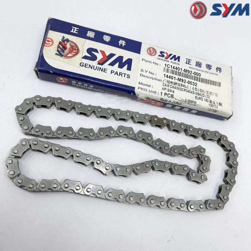 SYM VTS200 VTS 200 ELEGEN 150 TIMING CHAIN RANTAI KECIK ORIGINAL SYM ...