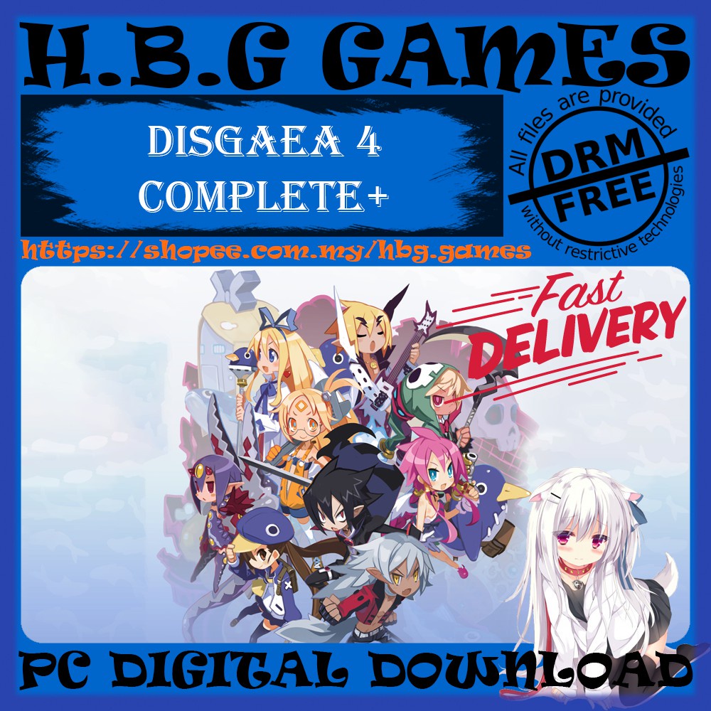 Disgaea 4 Complete+ [PC DIGITAL DOWNLOAD] [OFFLINE] | Shopee Malaysia