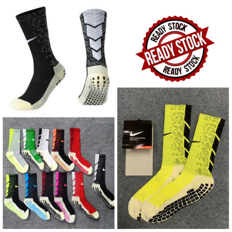 Anti slip thick sock Grip Stokin tebal bola futsal anti slip football ...