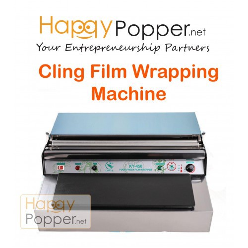 Happypopper Cling Film Cutter Fresh Supermarket Vege Packing Food Hand ...