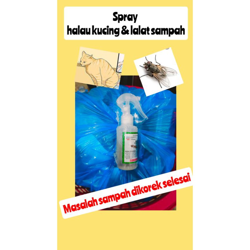 Cat Repellant Spray ,Halau Kucing dan Lalat | Shopee Malaysia