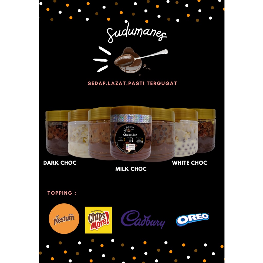 Chocojar (Mini Crunch)[Homemade][Sedap,Murah,Kudap,Chocojar,Cadbury ...