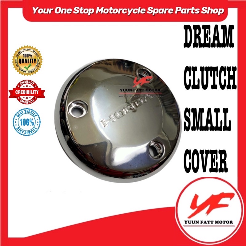 EX5 DREAM WAVE100 W100 CLUTCH SMALL COVER CHROME CHOP HONDA WAVE-100 W100R POLISH DIAMOND ENJIN ...