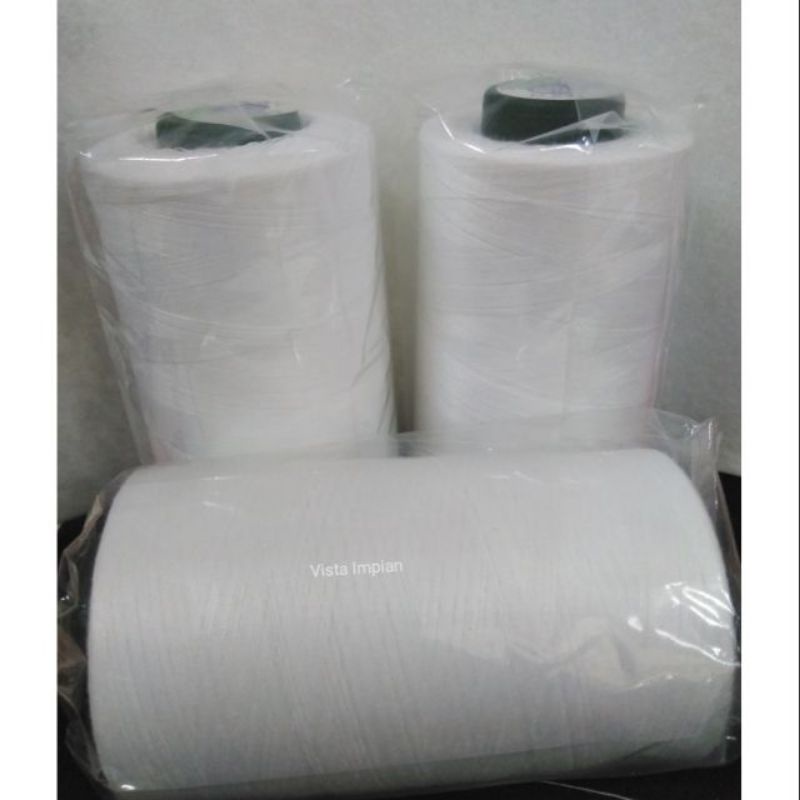 Benang Jahit Putih 4000mts (Biasa) | Shopee Malaysia