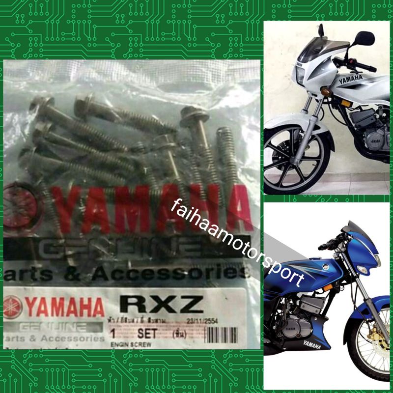 RxZ catalyzer mili skru enjin cover crank🏁🏁🏁 | Shopee Malaysia