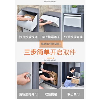 Family Courier Express Cabinet Private Anti-theft Parcel Post Outdoor ...