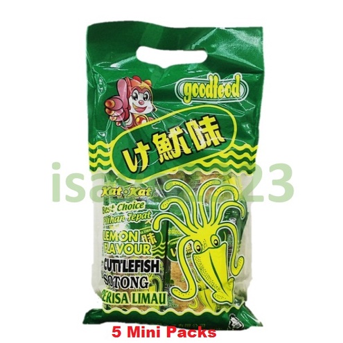 [BUY 5 FREE 1] GoodFood Kat-Kat Roasted Cuttlefish / Perisa Sotong ...