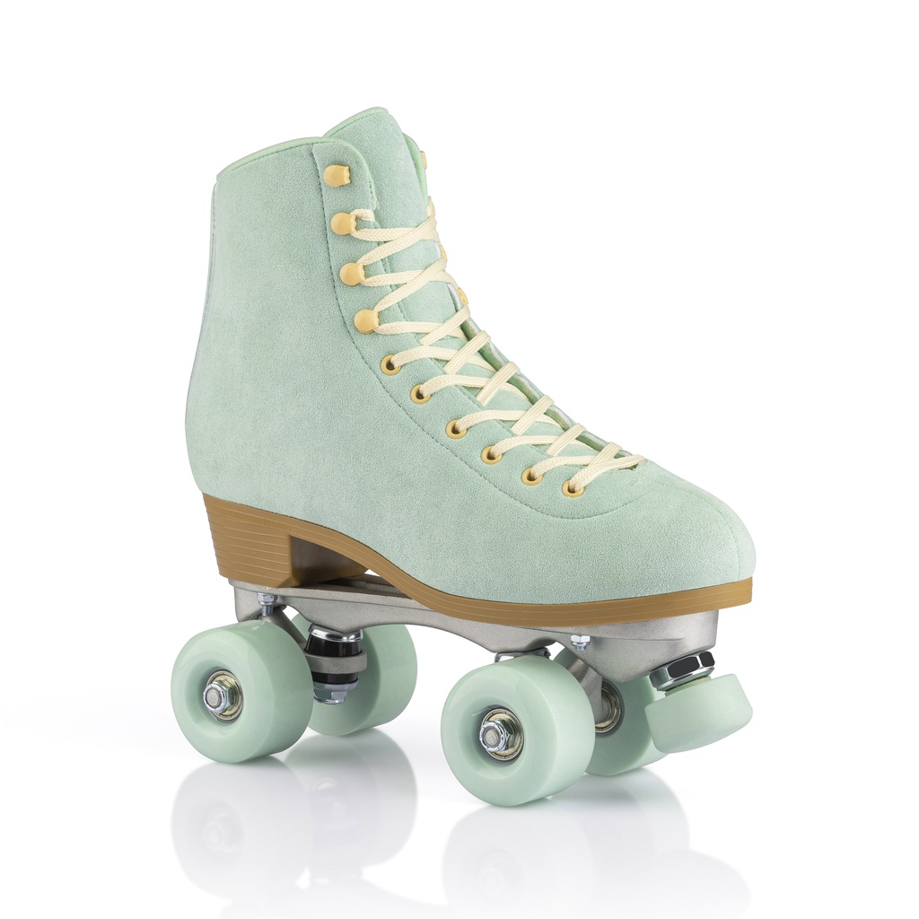 professional adult men women double-row roller skates metal plate ...