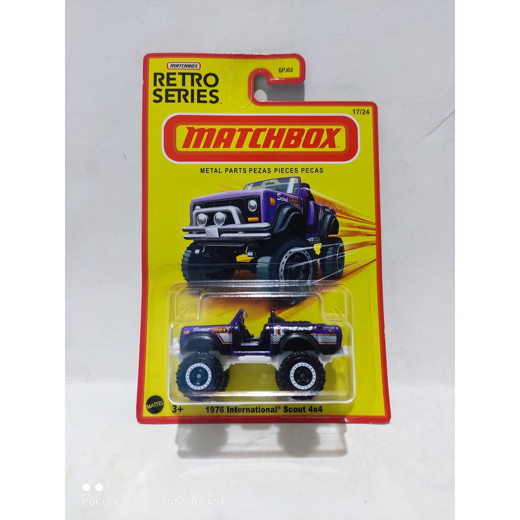 Matchbox 1976 International Scout 4x4 Retro Series 2022 | Shopee Malaysia