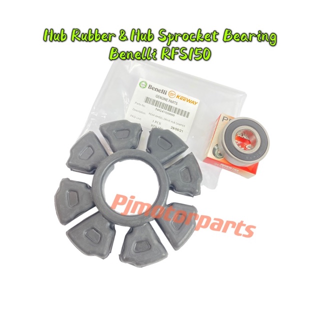 (Benelli RFS 150/Benelli 150/RFS150)Hub Rubber/ Getah Sprocket Rubber ...