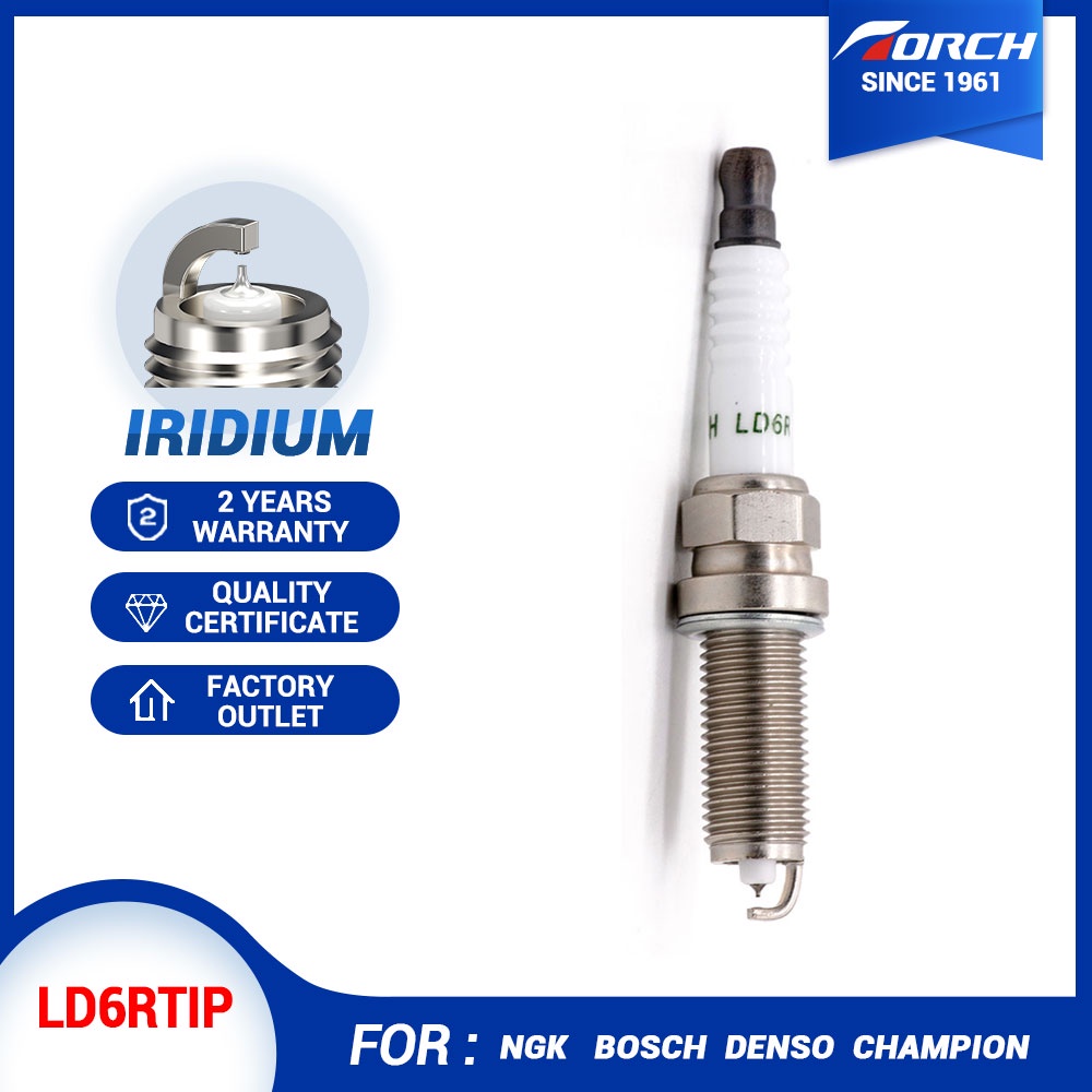 DENSO SC20HR11 replacement Iridium Platinum TORCH Spark Plug LD6RTIP Replacement for Champion ...