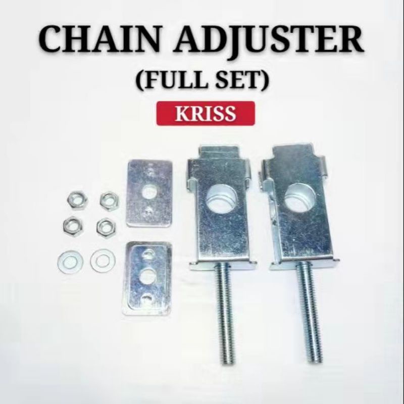kriss chain adjuster / kriss2 / Kriss100 / kristar / kriss120 ekor ...