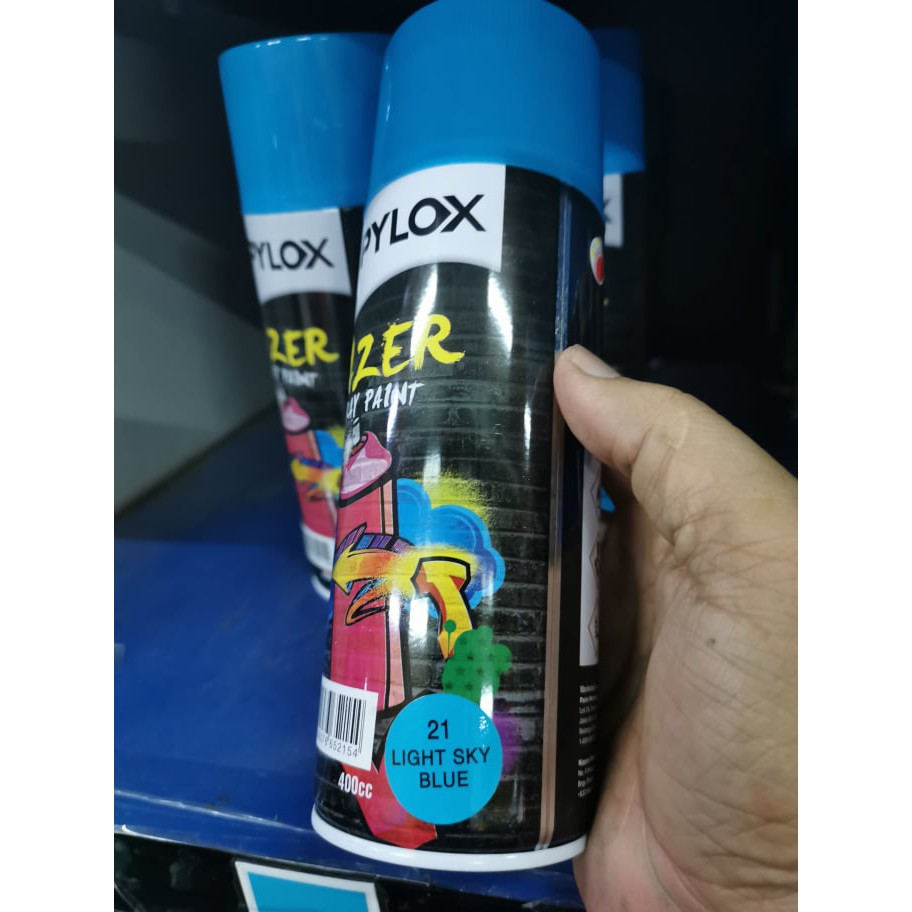 SALE 2024 ) READY STOCK Nippon PYLOX LAZER Spray Paint Solid Colours ...