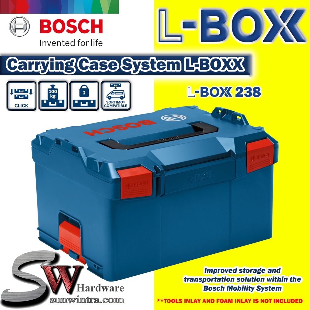 Bosch Carrying Case System L-BOXX 238 L-BOXX238 | Shopee Malaysia