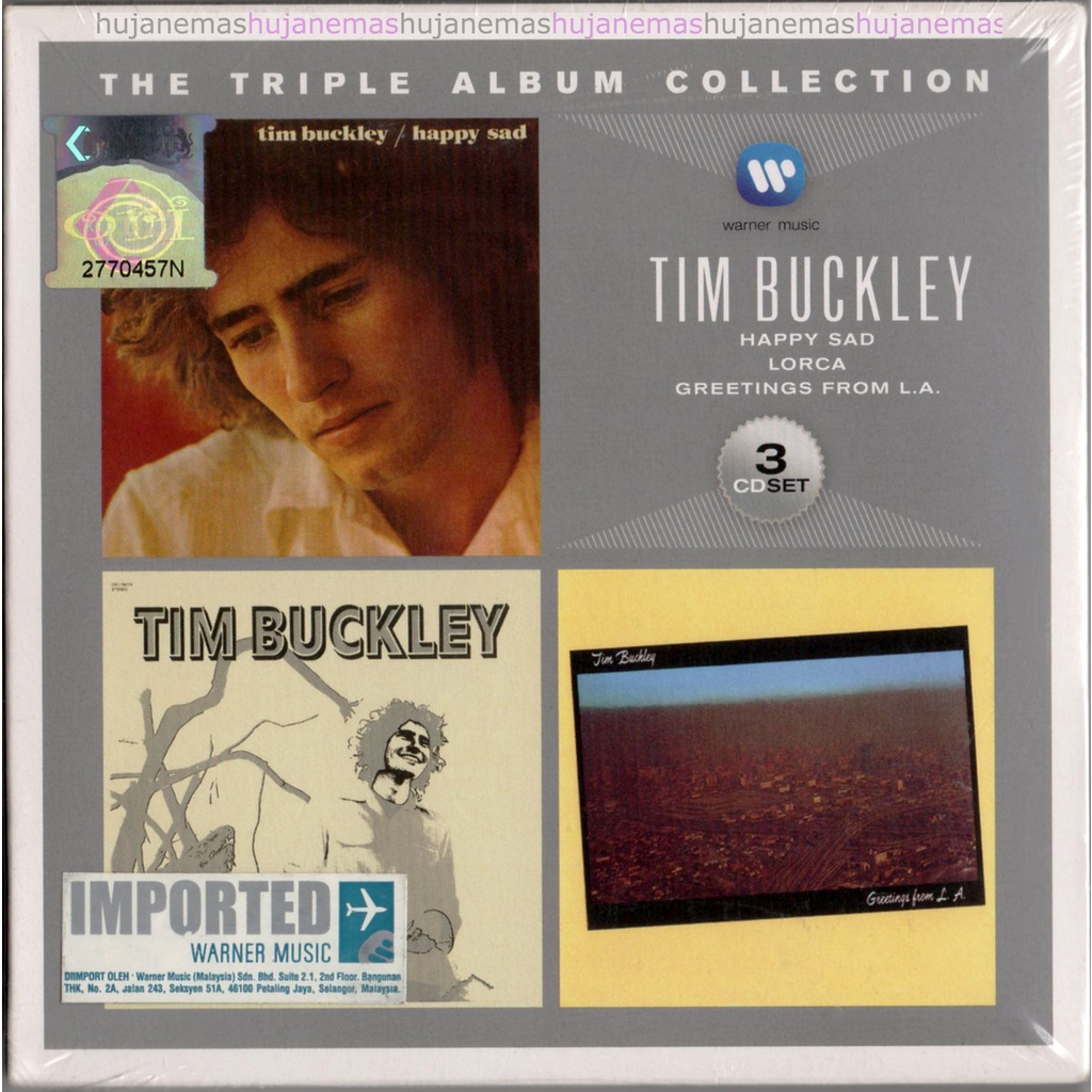 TIM BUCKLEY - The Triple Album Collection WARNER MUSIC / EU EDITION 3 ...