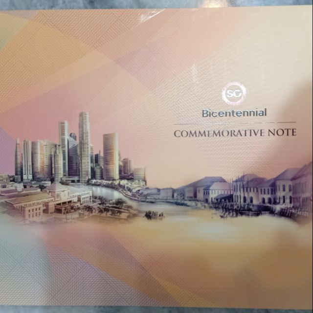Singapore SGD 20 Bicentennial Commemorative Note | Shopee Malaysia