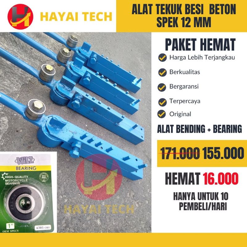 [COMBO] Eagle Steel 12mm Concrete Iron Bending Tool Steel Bending ...