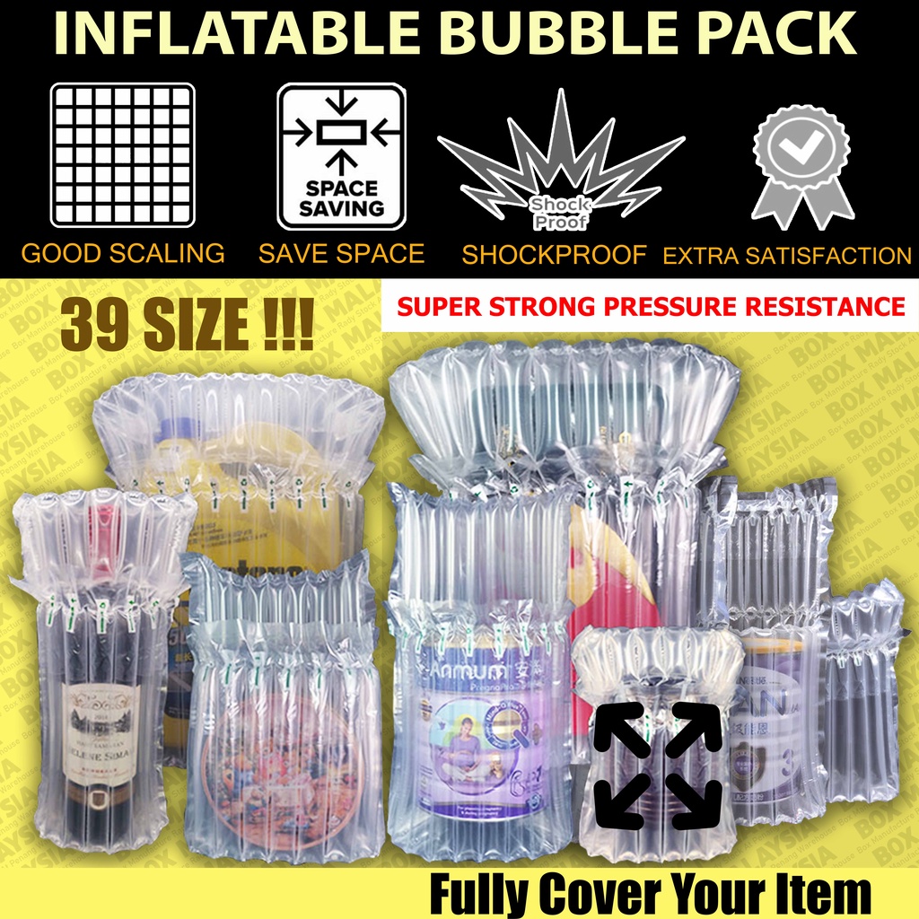 1pcs Pembungkus Gelembung Inflatable Air Bubble air packaging ...