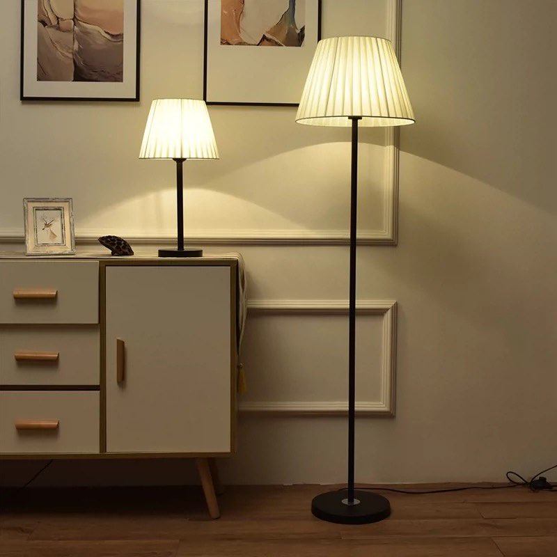 Modern Stand Floor Lamp Standing Lamp Table lamp Lampu Meja Lampu Tidur ...