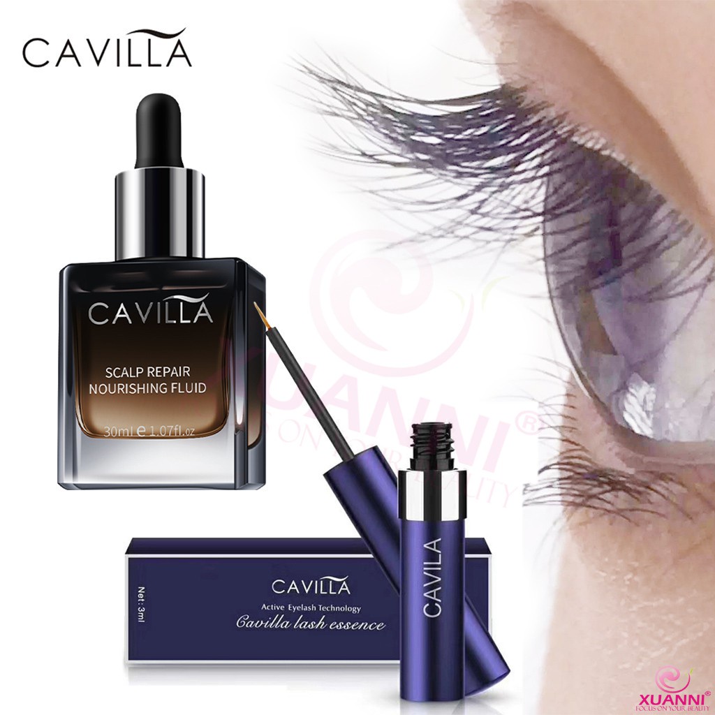 100% original CAVILLA EYELASH GROWTH SERUM Hair Tonic & Eyelash Serum ...