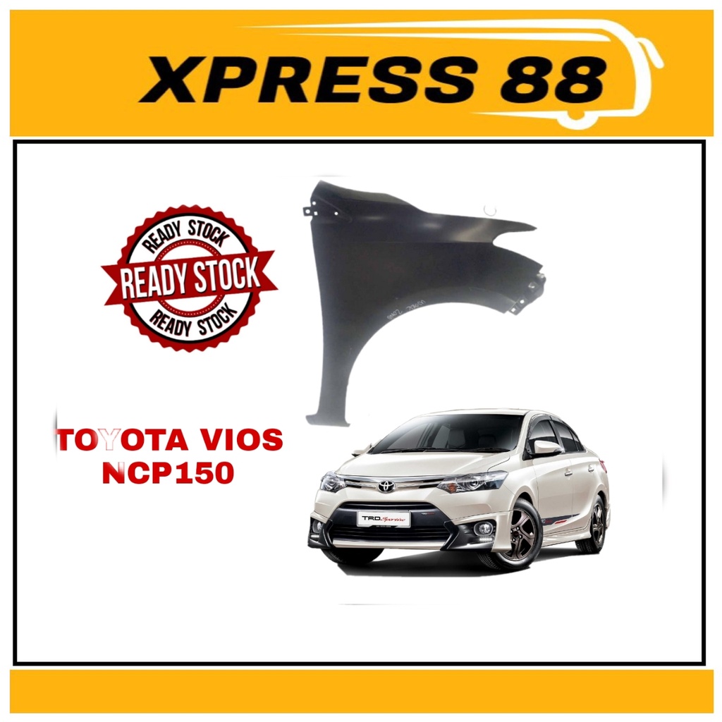 TOYOTA VIOS NCP 150 FRONT FENDER-BUANTAN MALAYSIA | Shopee Malaysia