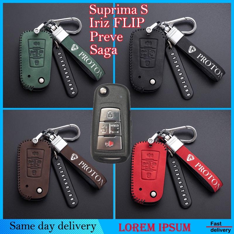 Proton Car Key Cover Case - New SAGA PERSONA IRIZ PREVE Flip Key Remote ...