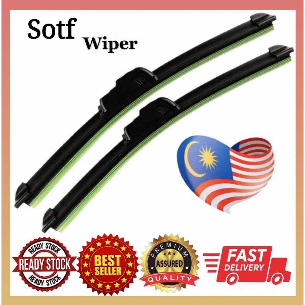 Soft Wiper Wira Myvi Axia Bezza Aruz Alza City Gen2 Viva Persona Kancil ...