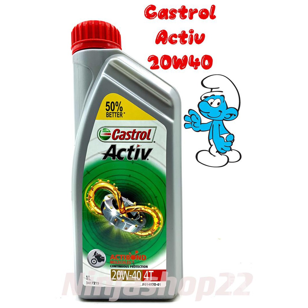 CASTROL GO/ CASTROL ACTIV 20W40 /CASTROL SAE40 / CASTROL ACTIV CRUISE ...