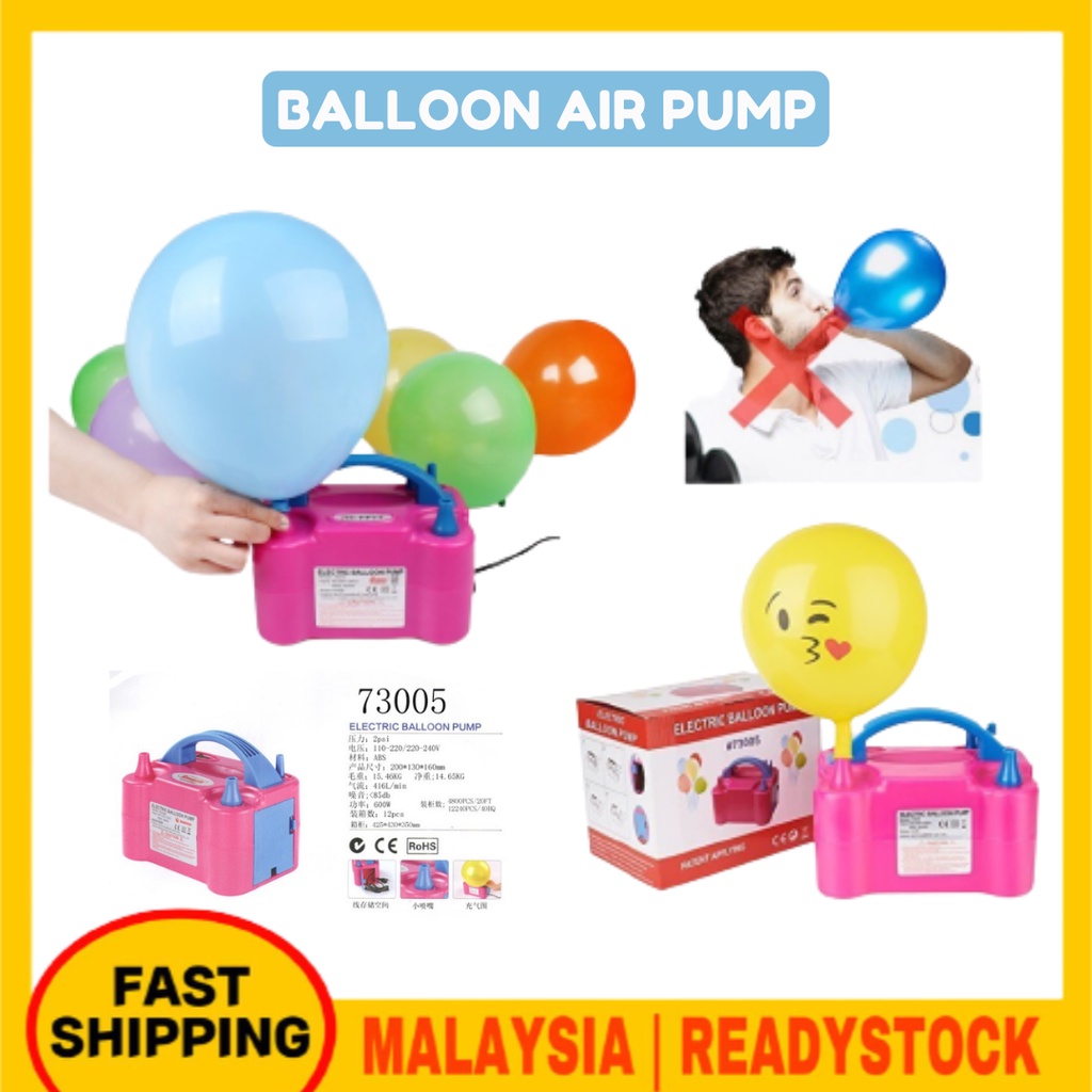 Portable Electric Balloon Pump Balloon air pump mesin tiup belon mesin ...