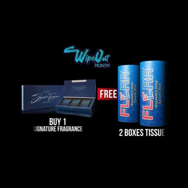 🔥SALE🔥 Promosi 🔥FLERR Signature Fragrance FREE 2 Limited Edition Tissue ...