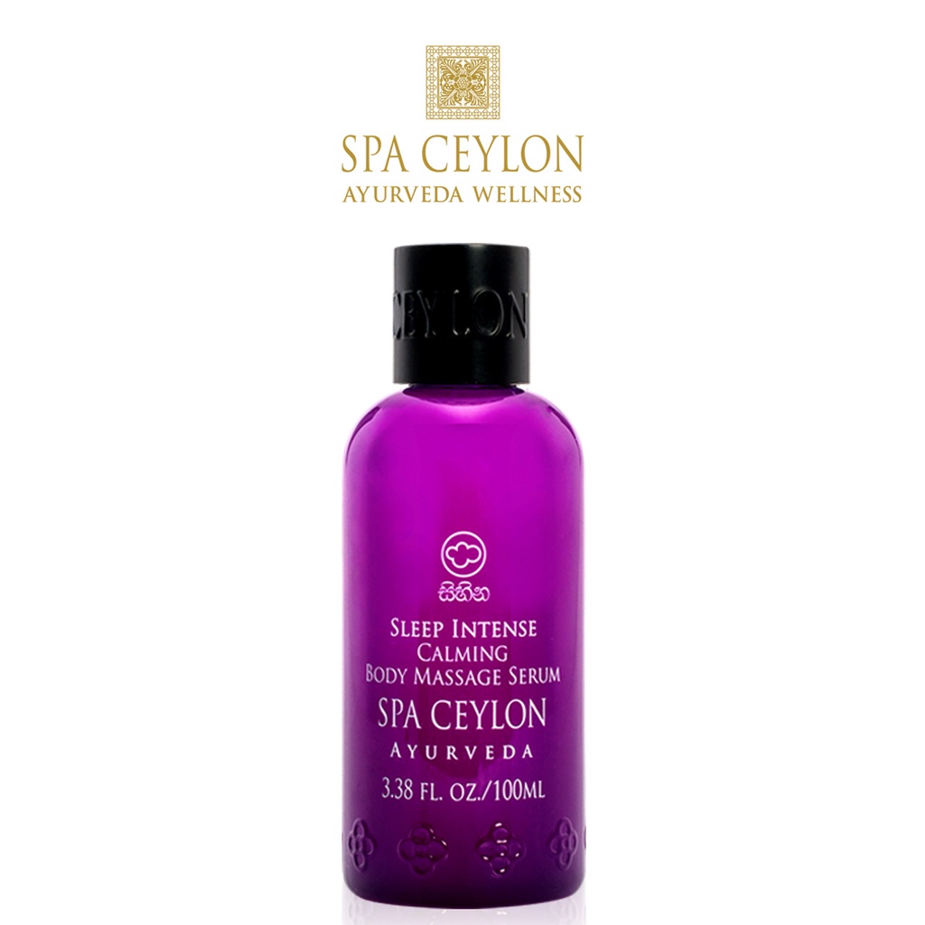 Spa Ceylon Ayurveda SLEEP INTENSE Calming Body Massage Serum 100ml ...