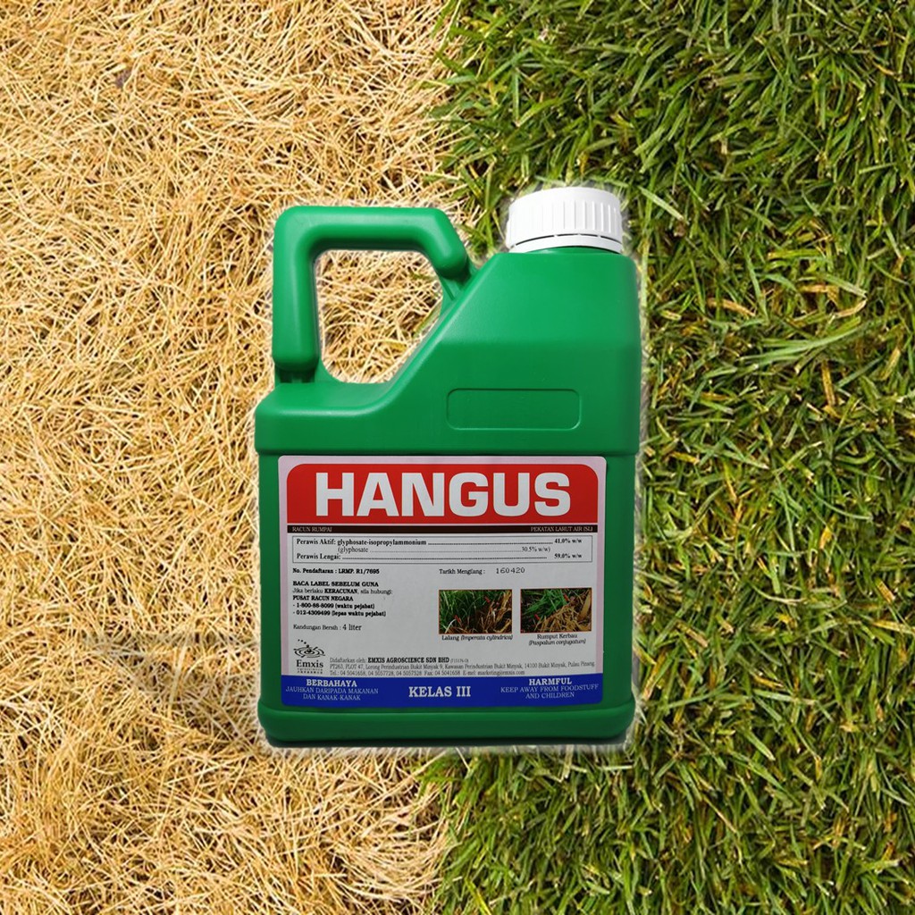 Hangus / ubat rumput / Rumpai / rumput / lalang | Shopee Malaysia