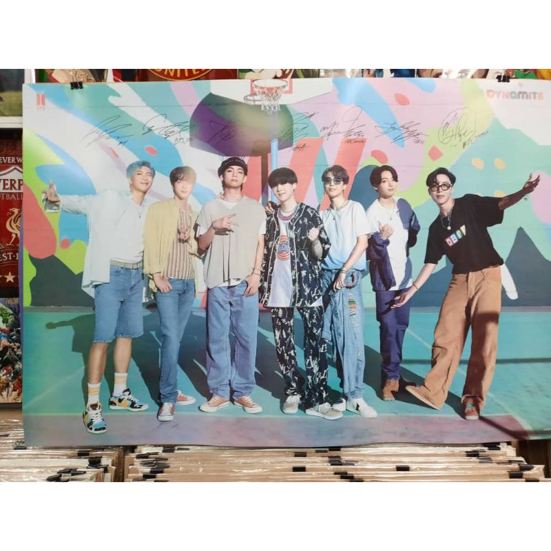 BTS Dynamite Poster. | Shopee Malaysia