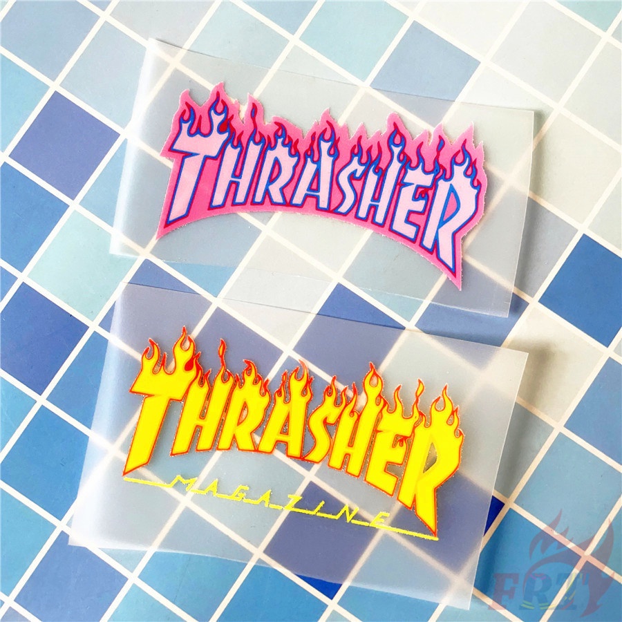 Heat Transfer Vinyl Stickers：Fashion Brand 1Pc DIY Iron on Transfer ...