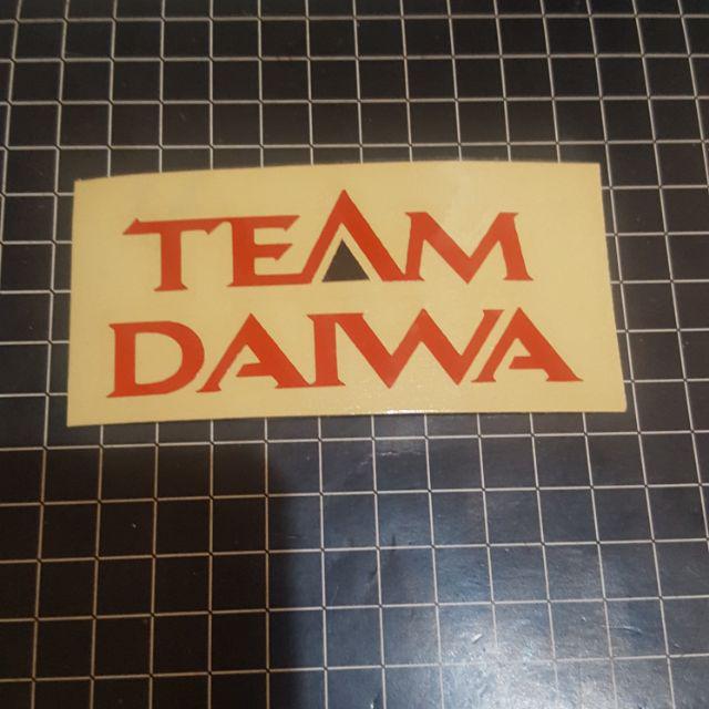 Sticker - Team Daiwa Fishing Sticker | Shopee Malaysia