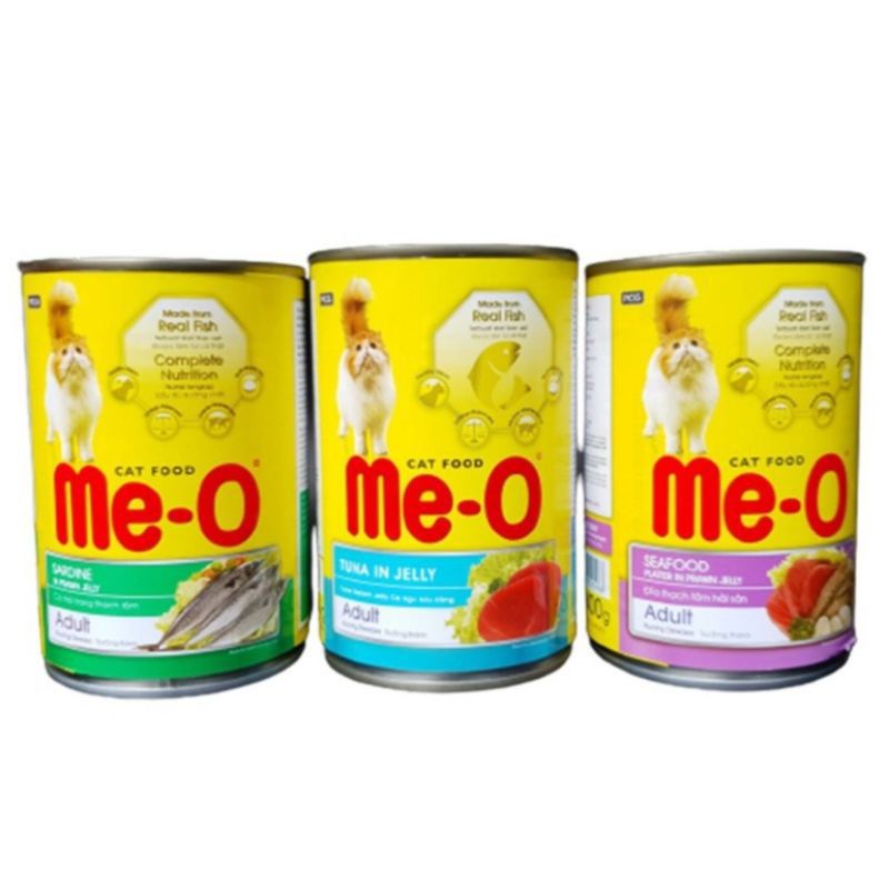 Meo Wetfood Canned Adult 400Gr/cat Canned Wet Food | Shopee Malaysia