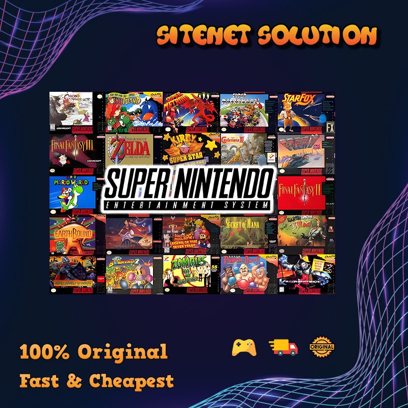 Nintendo NES/SNES Games Collection (700++ Games) [PC Digital Download ...