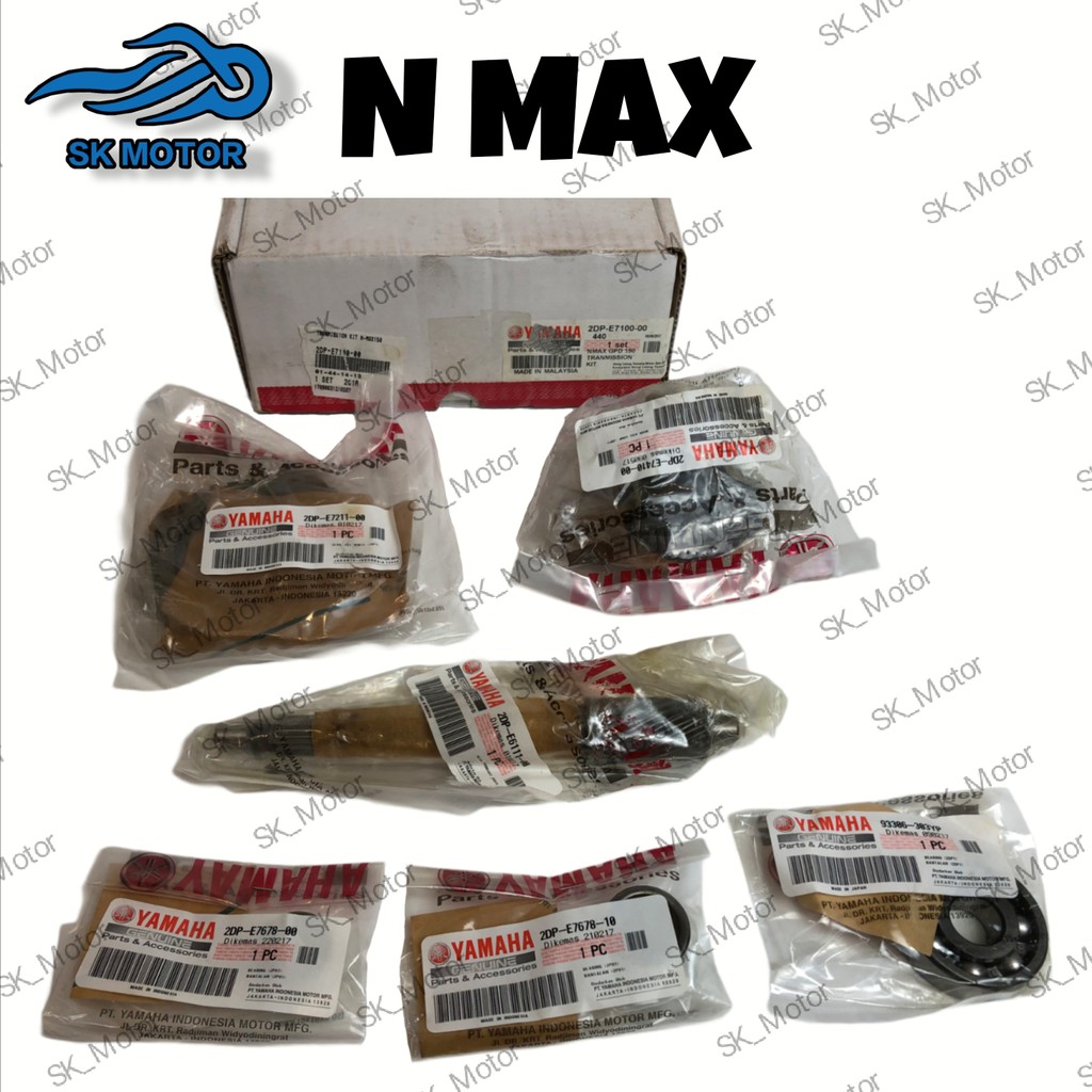 Yamaha N MAX / N-MAX / NMAX Original Transmission Kit Set / Gear Box ...